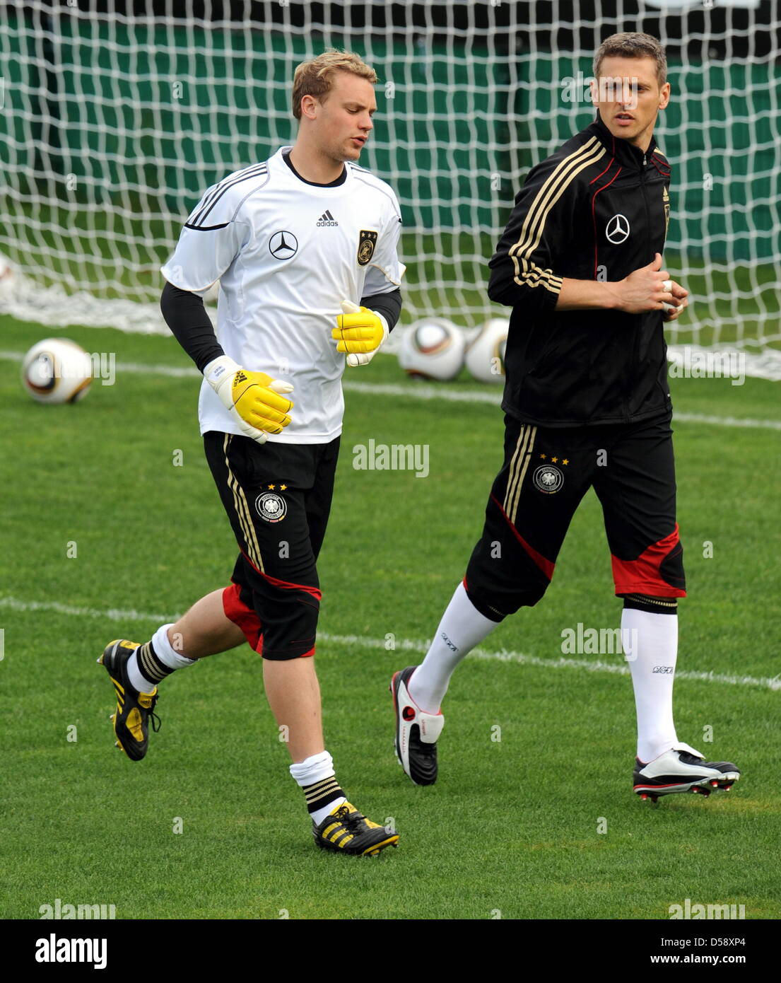 Manuel Neuer, new No1 goalkeeper of Germany'S national soccer team, and ...