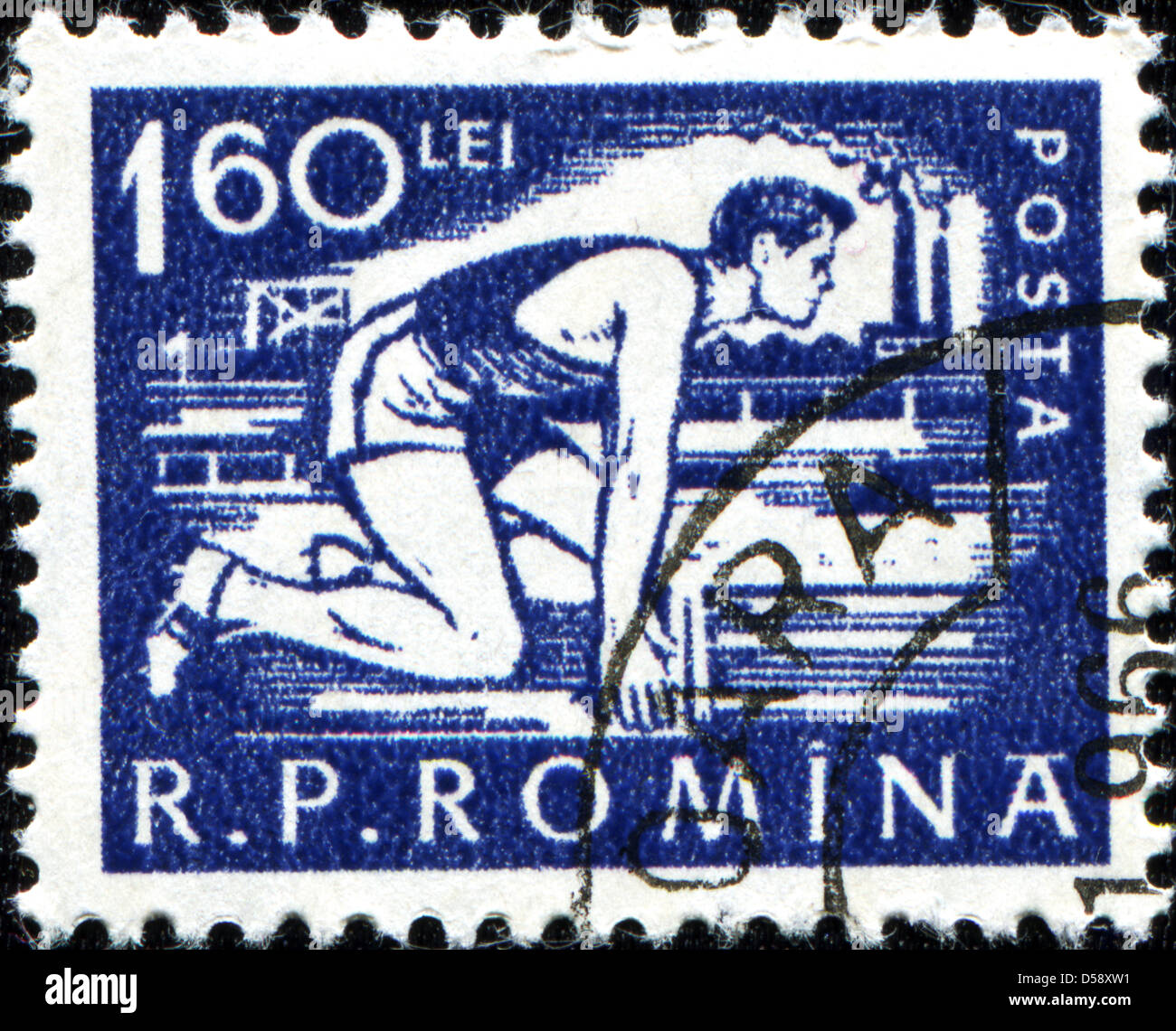 1956 postage stamp hi-res stock photography and images - Alamy