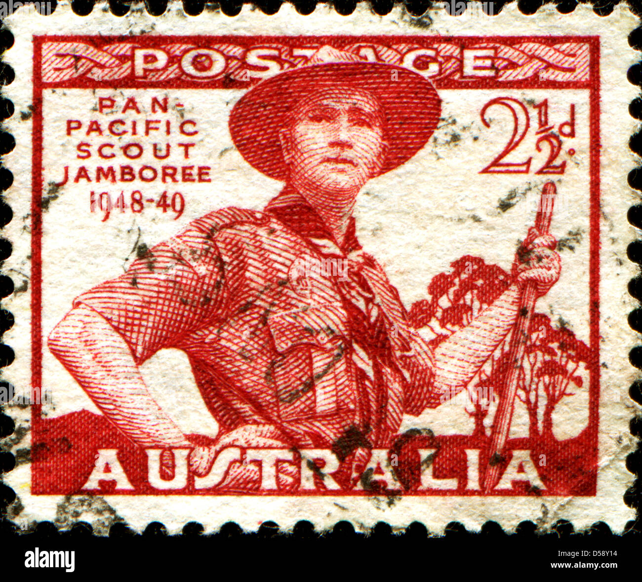 Scout stamp hi-res stock photography and images - Alamy