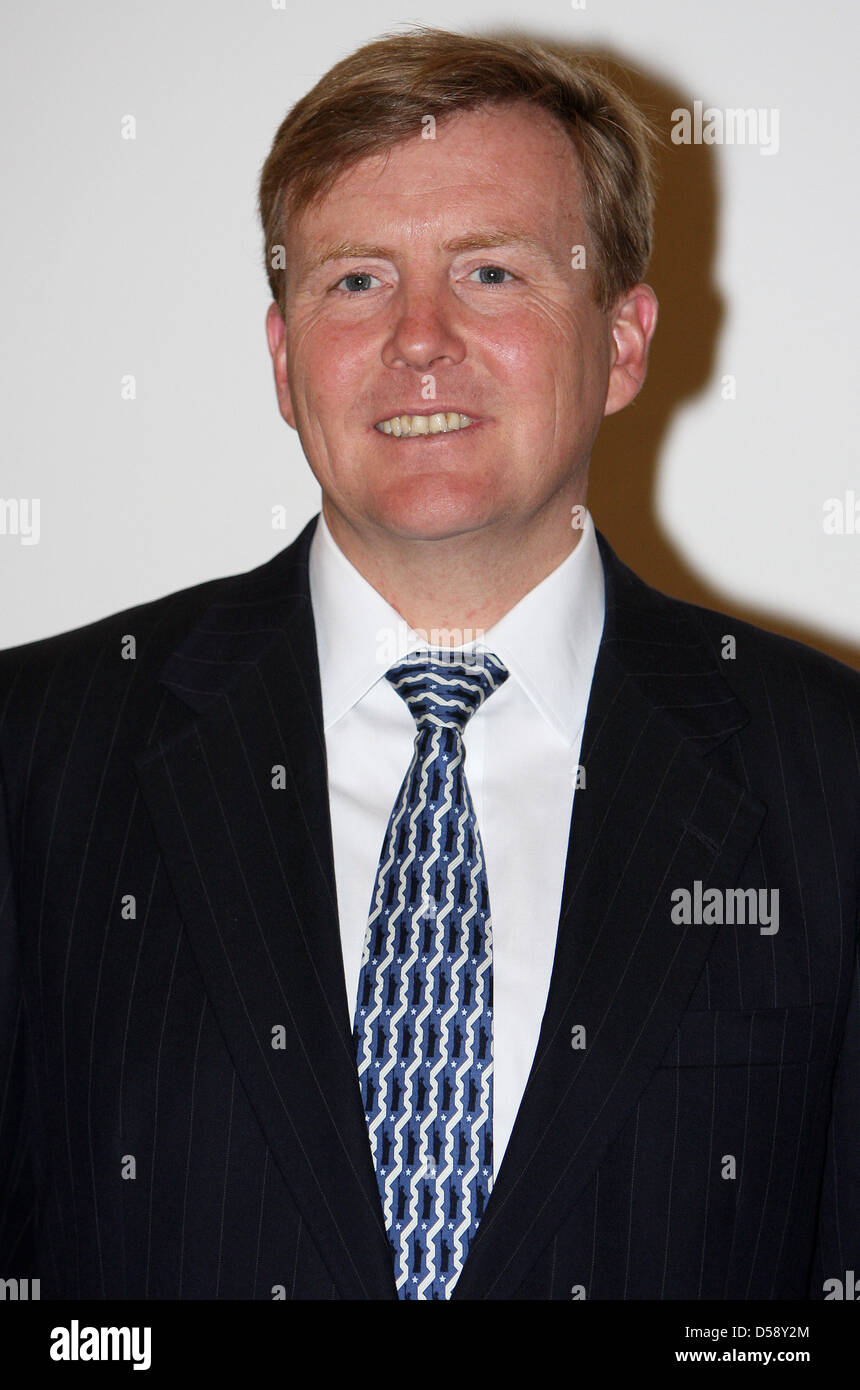 Crown Prince Willem-Alexander of the Netherlands attends the award ...