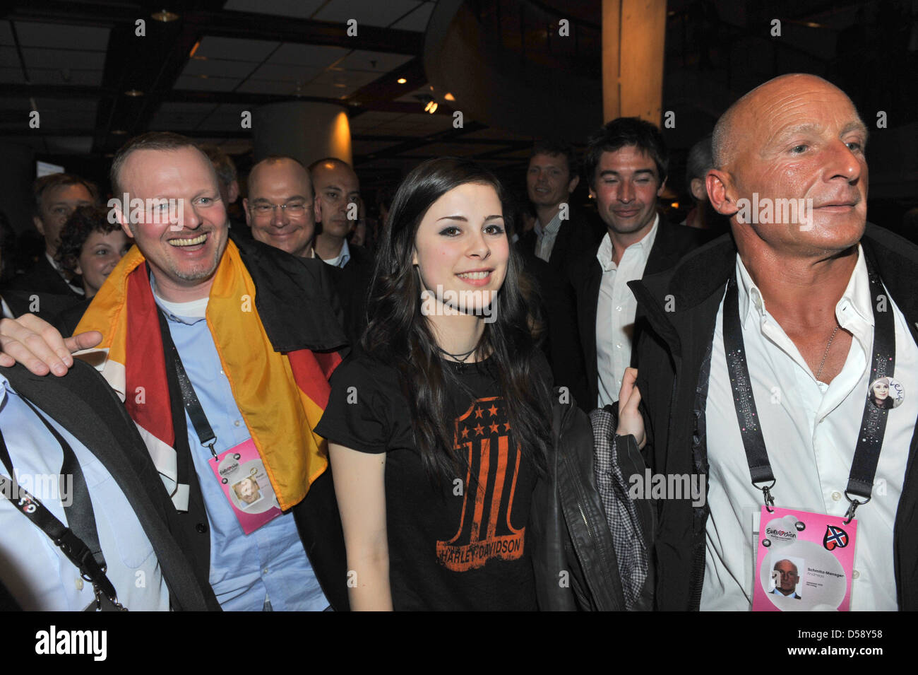 Lena Meyer-Landrut representing Germany ist the winner of the ...