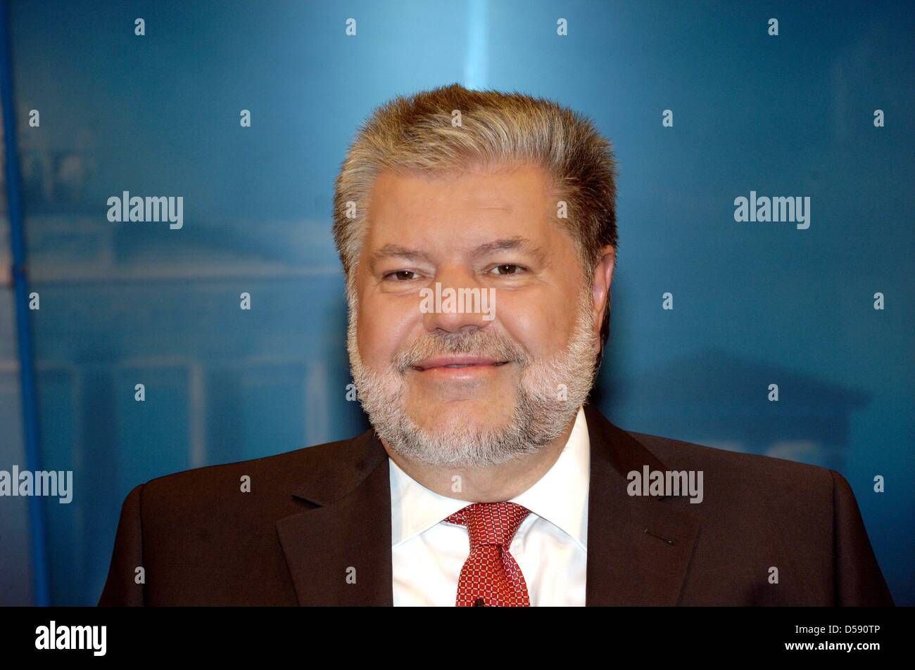 The Prime Minister of Rhineland Palatinate, Kurt Beck, (of SPD, Social ...