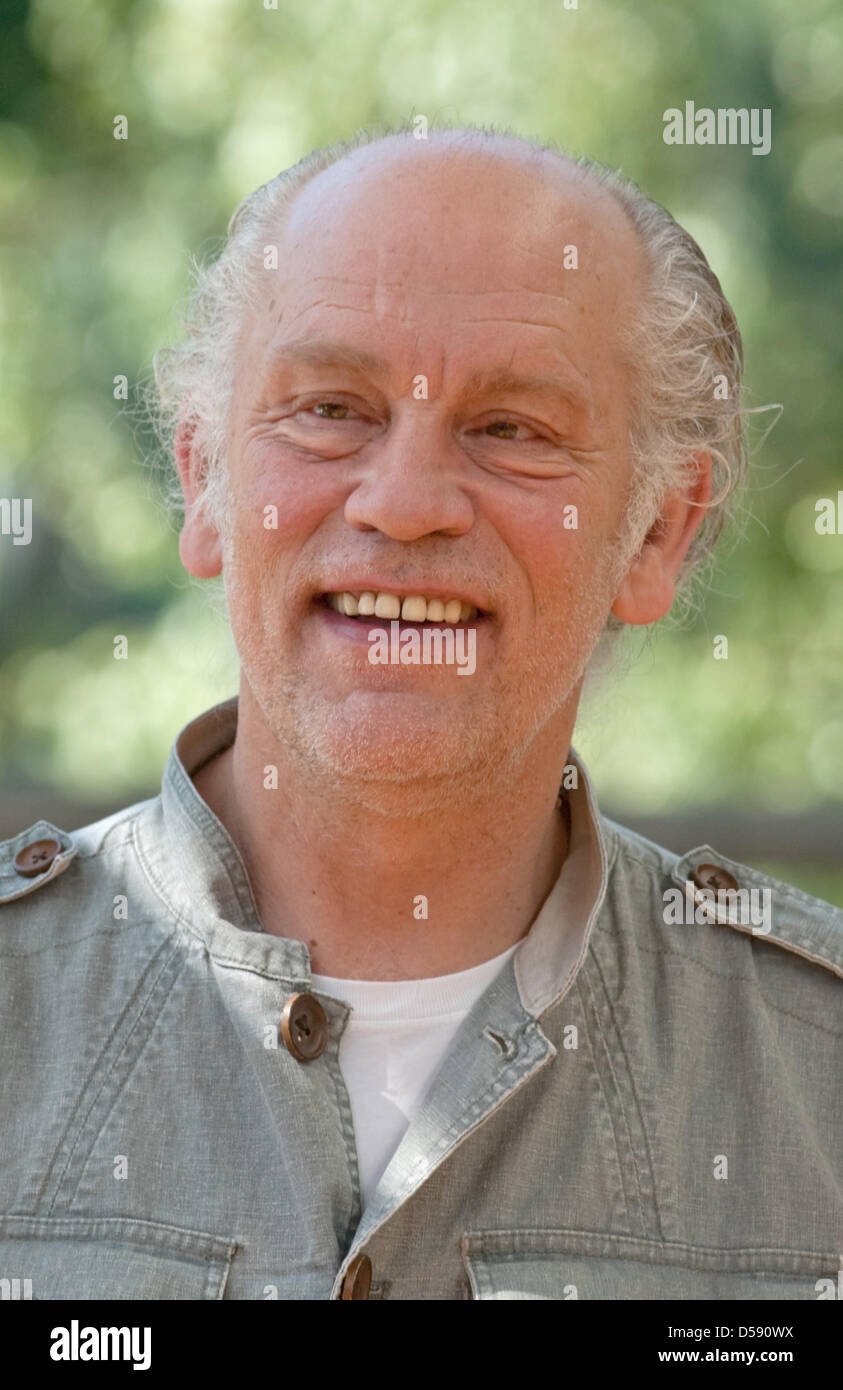 US actor John Malkovich attends a photocall in Recklinghausen, Germany ...