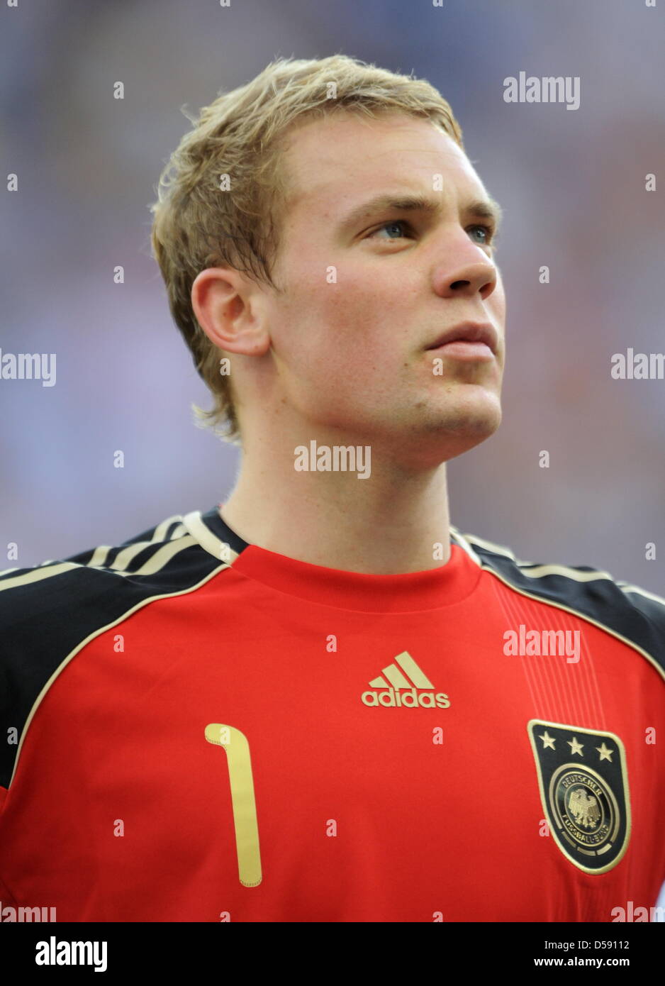 Germany's No1 goalkeeper Manuel Neuer during the international soccer ...