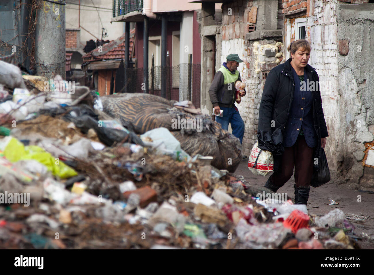 Gypsy ghetto sofia bulgaria hi-res stock photography and images - Alamy