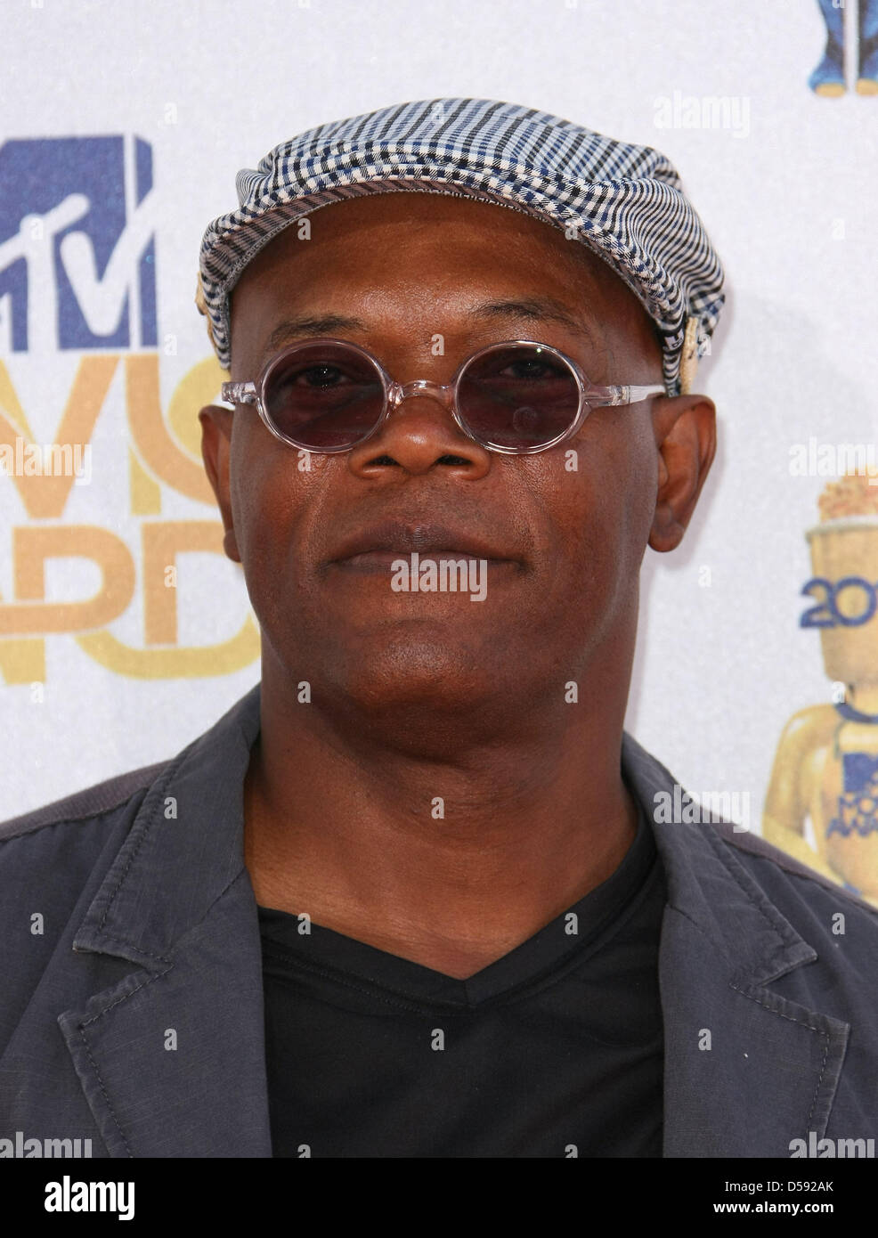 US actor Samuel L. Jackson arrives at the 2010 MTV Movie Awards at ...