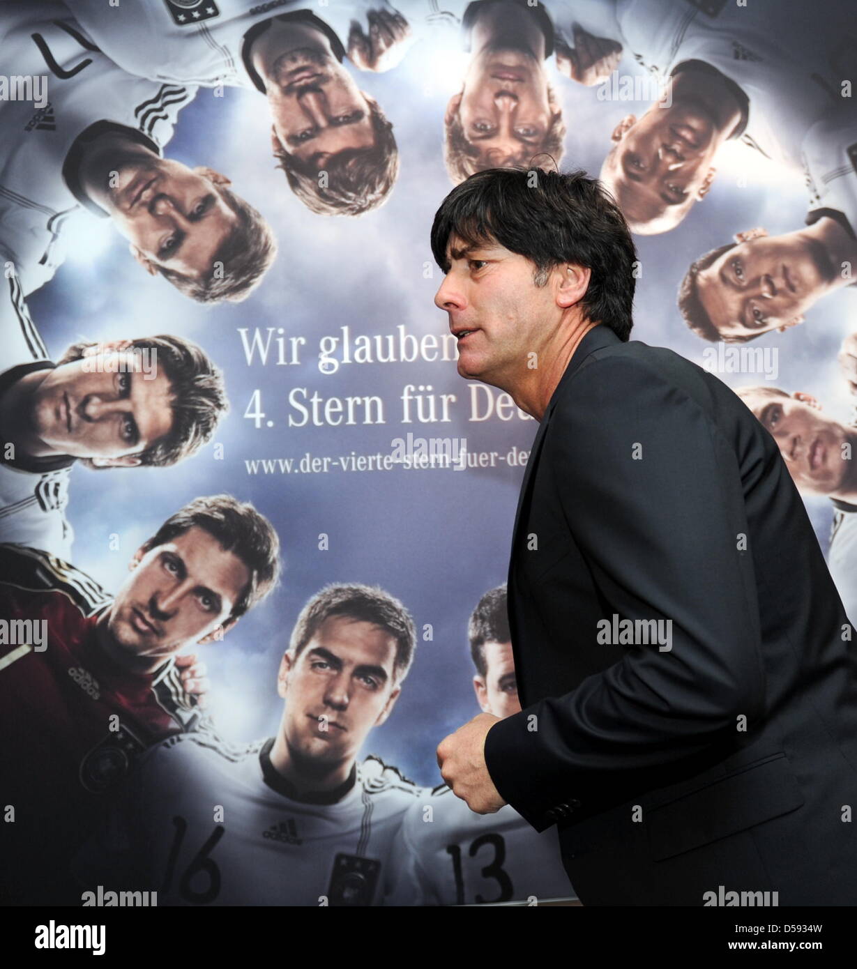 Joachim Loew, head coach of the German national team, pictured at a ...