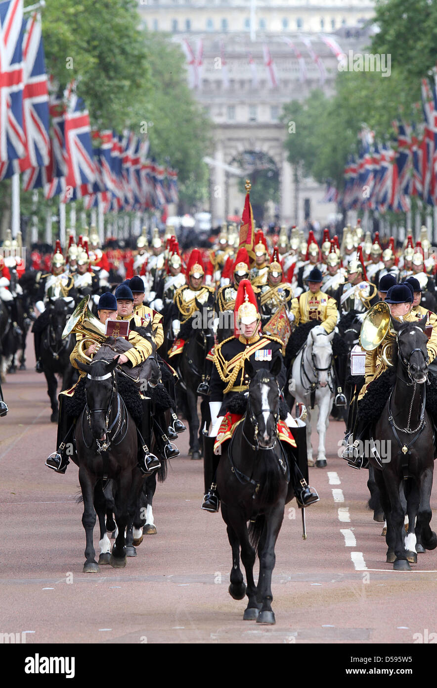 Preparations for trooping hi-res stock photography and images - Alamy