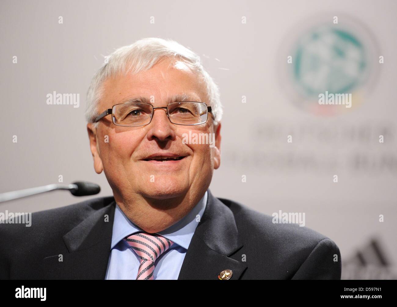 The President of the German Football Association (DFB), Theo Zwanziger ...