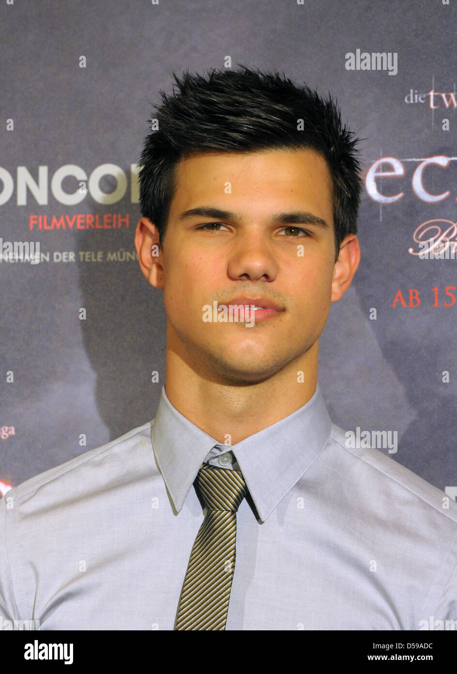 US actor Taylor Launter arrives for a photo call on the film 'The ...