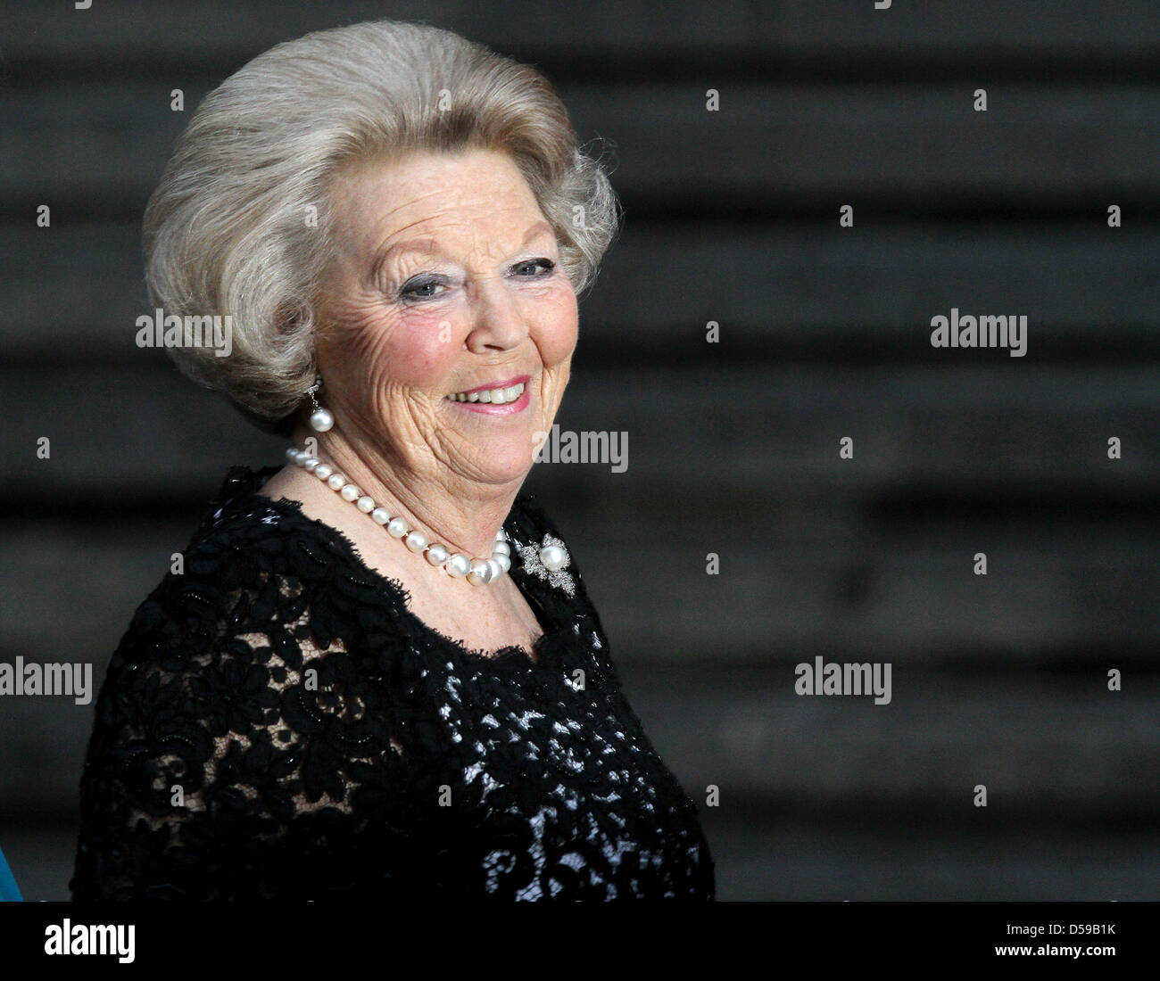 Queen Beatrix of The Netherlands arrives at the Riksdag (Swedish ...