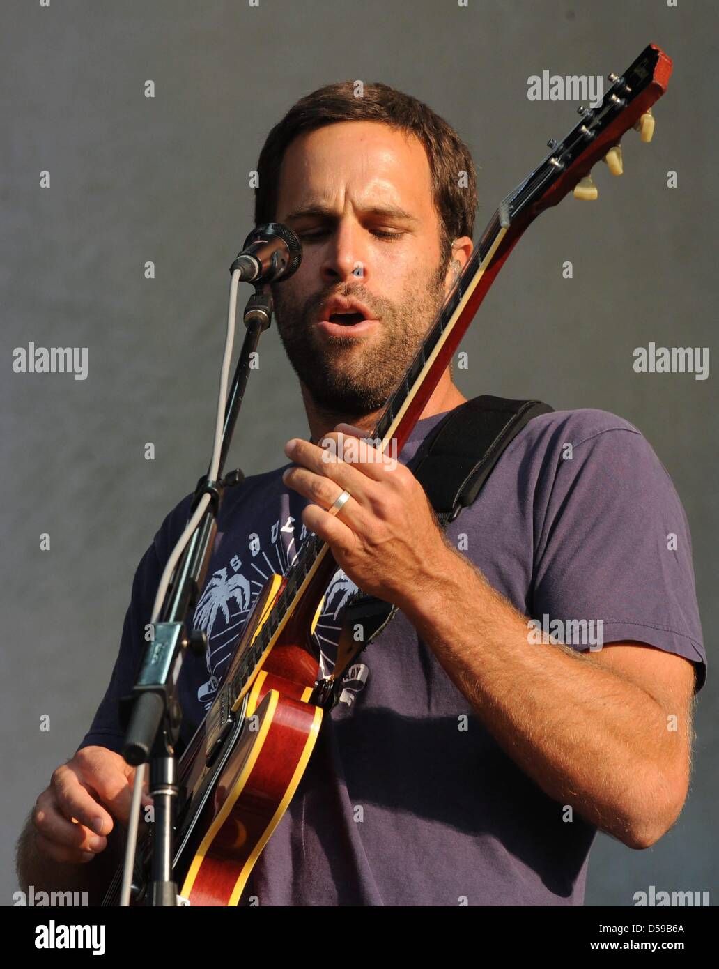 US musician Jack Johnson performs at Southside festival in Neuhausen ob ...