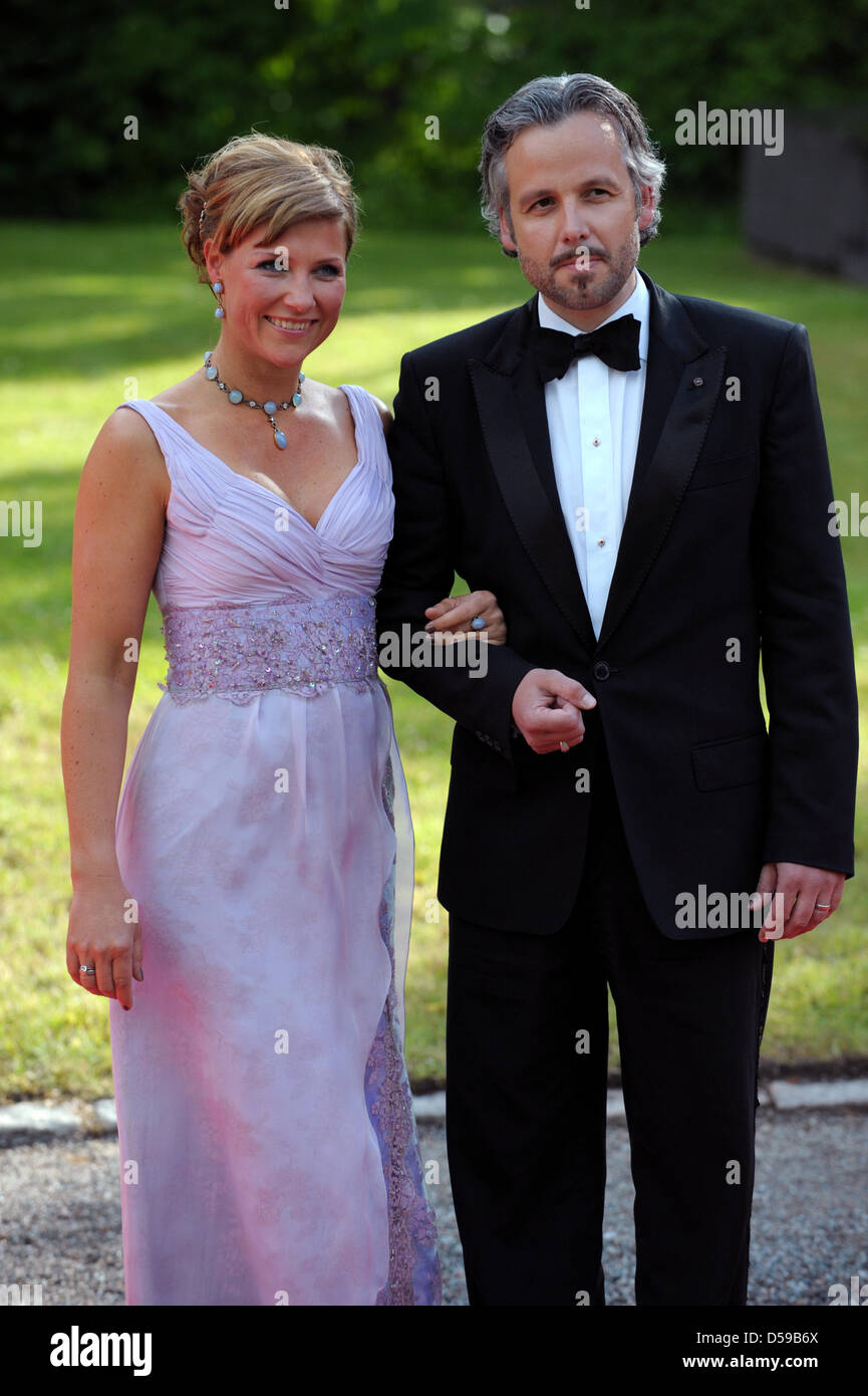 Princess Martha Louise of Norway (L) and her husband Ari Behn (R ...