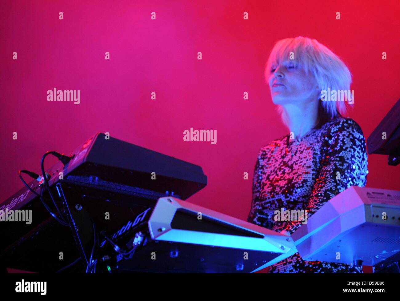 British electronica band Faithless with Sister Bliss performs at ...