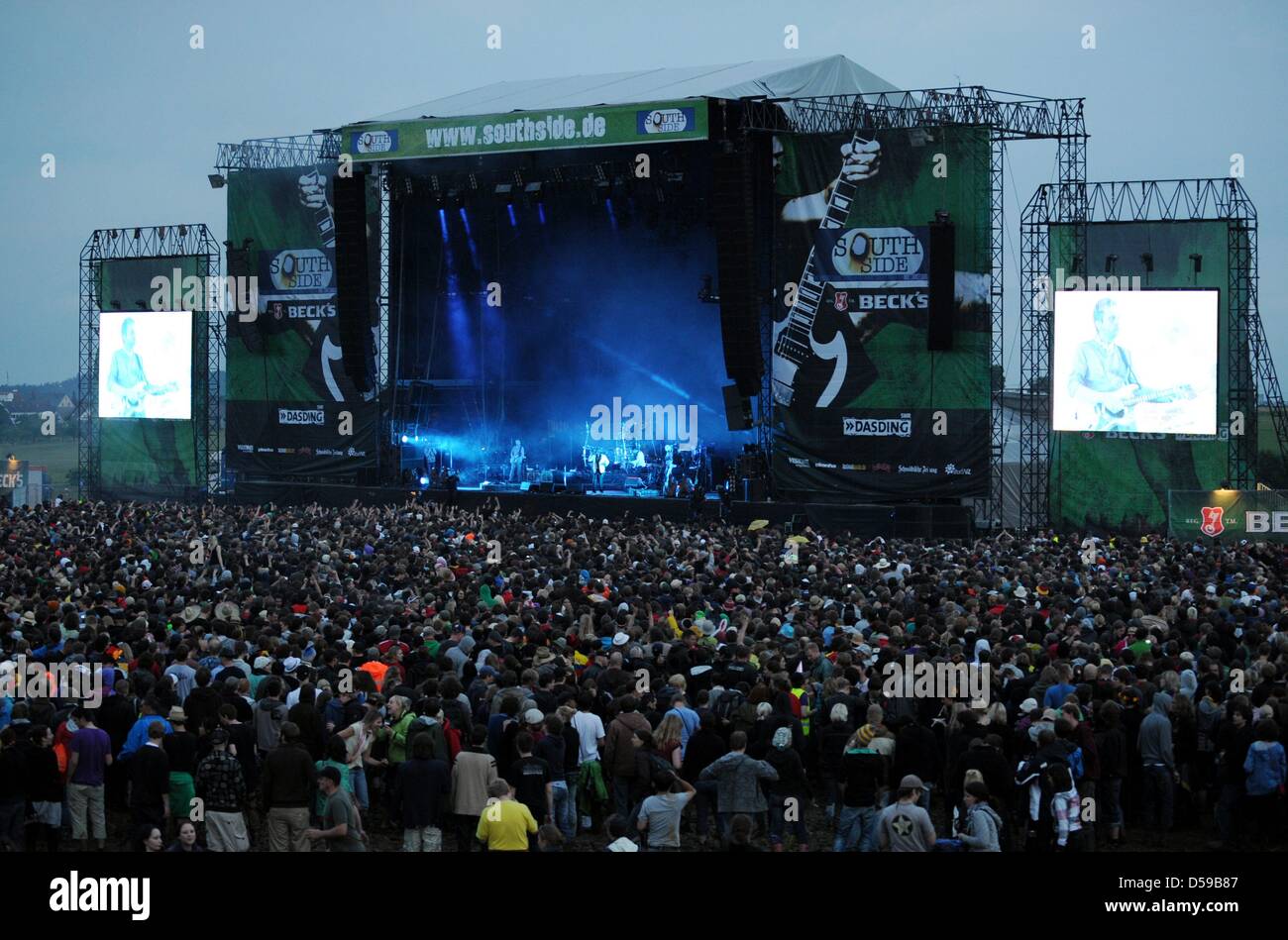 British electronica band Faithless performs at Southside festival in ...