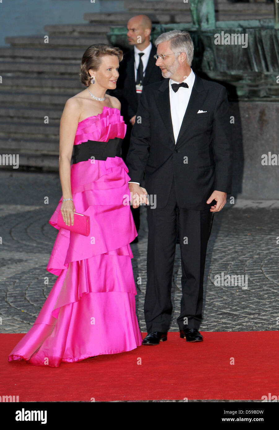 Princess Mathilde of Belgium and Crown Prince Philippe of Belgium ...