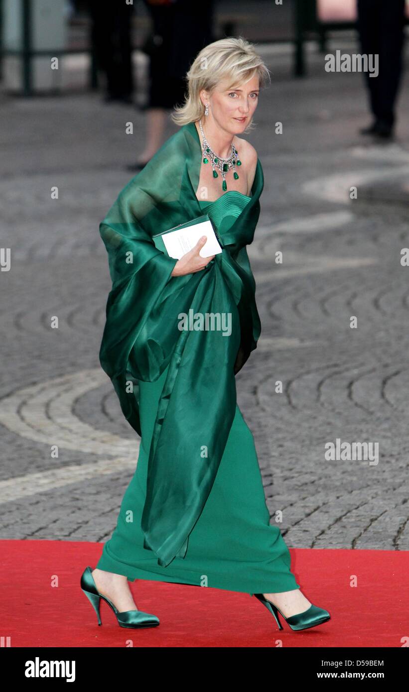 Princess Astrid of Belgium arrives for a gala performance at Swedish ...