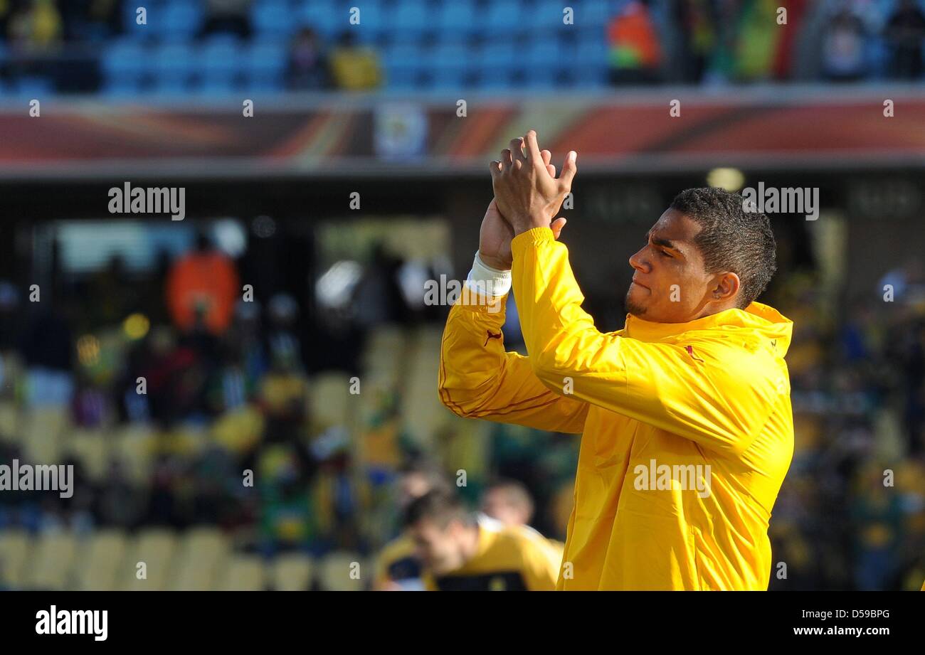 Kevin Prince Boateng of Ghana prior the FIFA World Cup 2010 group D ...