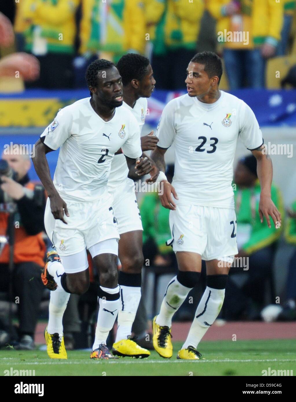 Kevin prince boateng ghana celebrates hi-res stock photography and ...