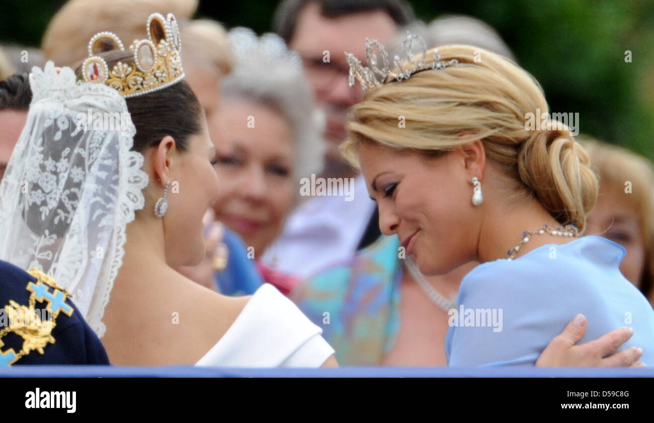 Princess Madeleine At Victorias Wedding Princess Madeleine Of Sweden