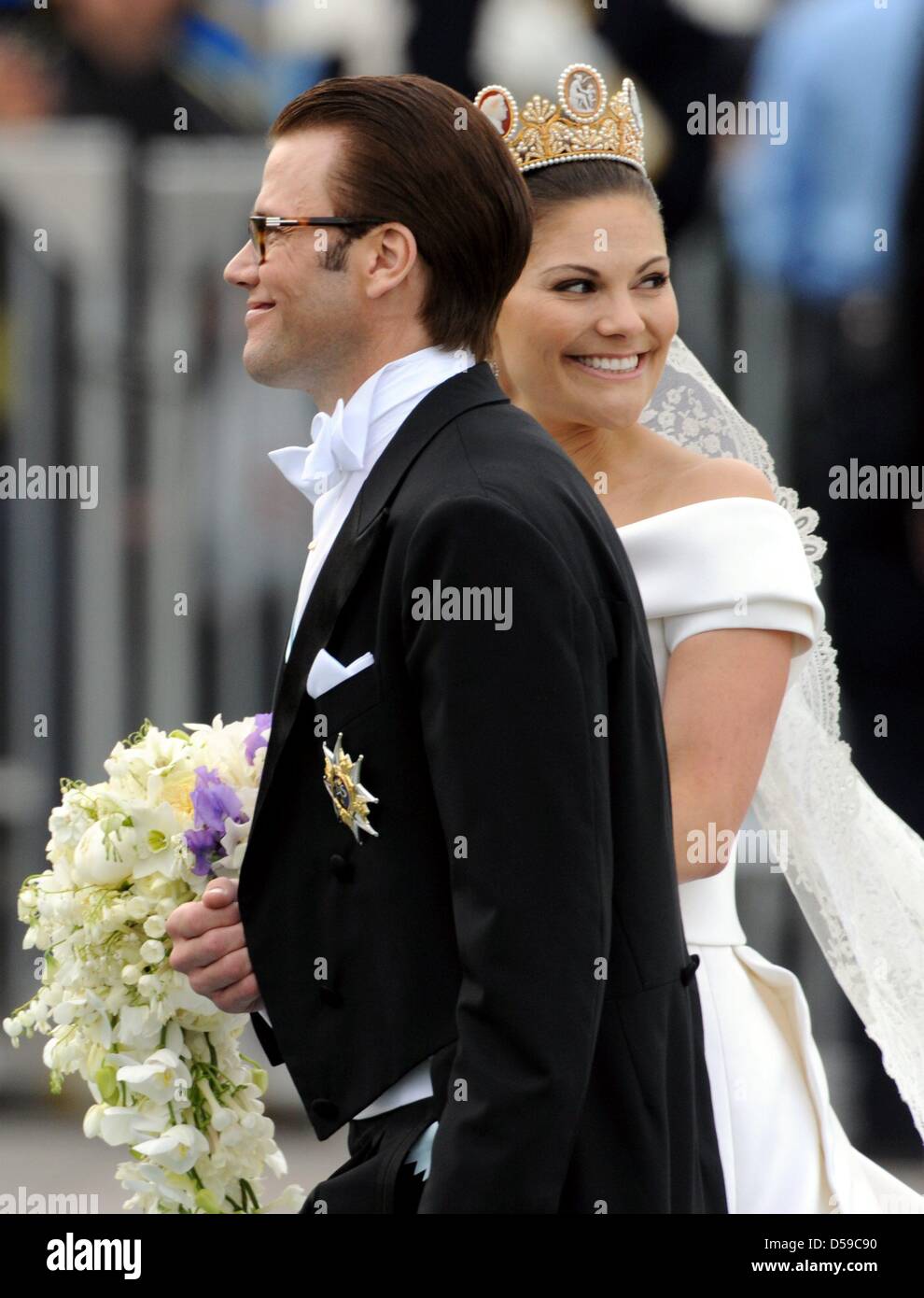 Crown Princess Victoria of Sweden and Prince Daniel of Sweden, the Duke ...