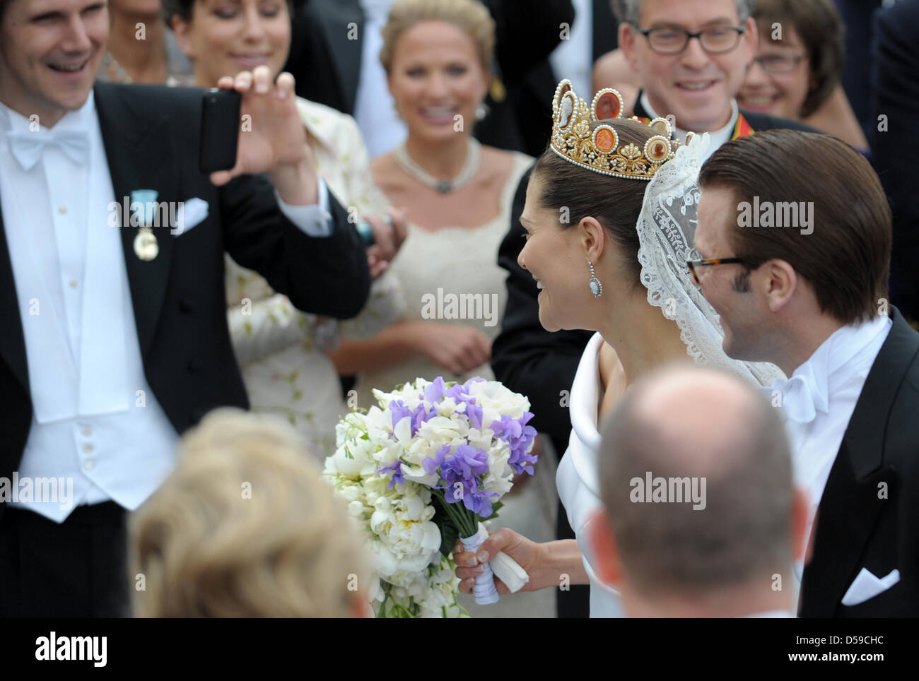 Crown Princess Victoria Wedding High Resolution Stock Photography and ...