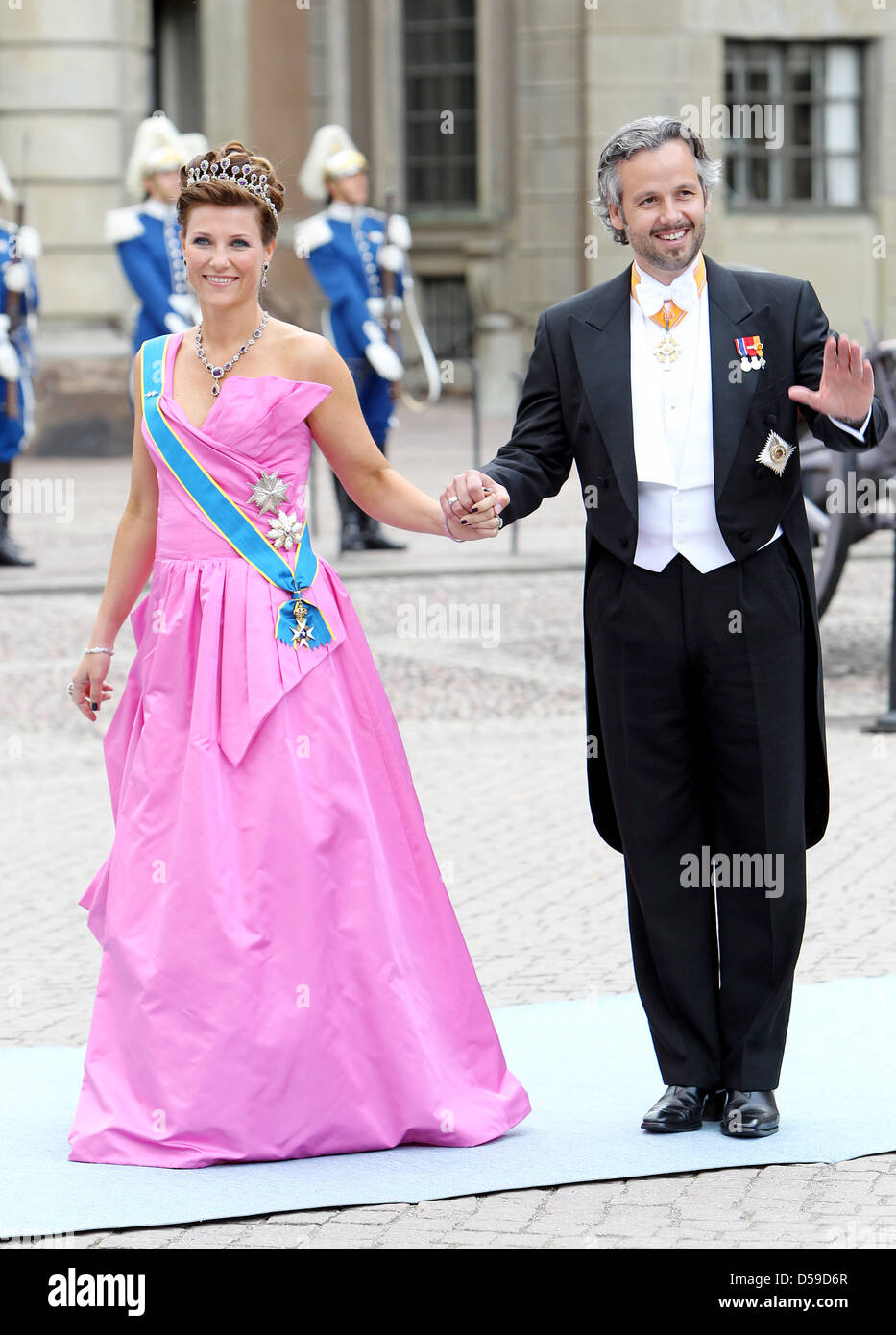 Princess Martha Louise of Norway and her husband Ari Behn arrive for ...