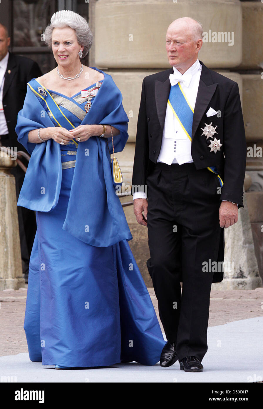 Princess Benedikte of Denmark and Prince Richard of Sayn-Wittgenstein ...