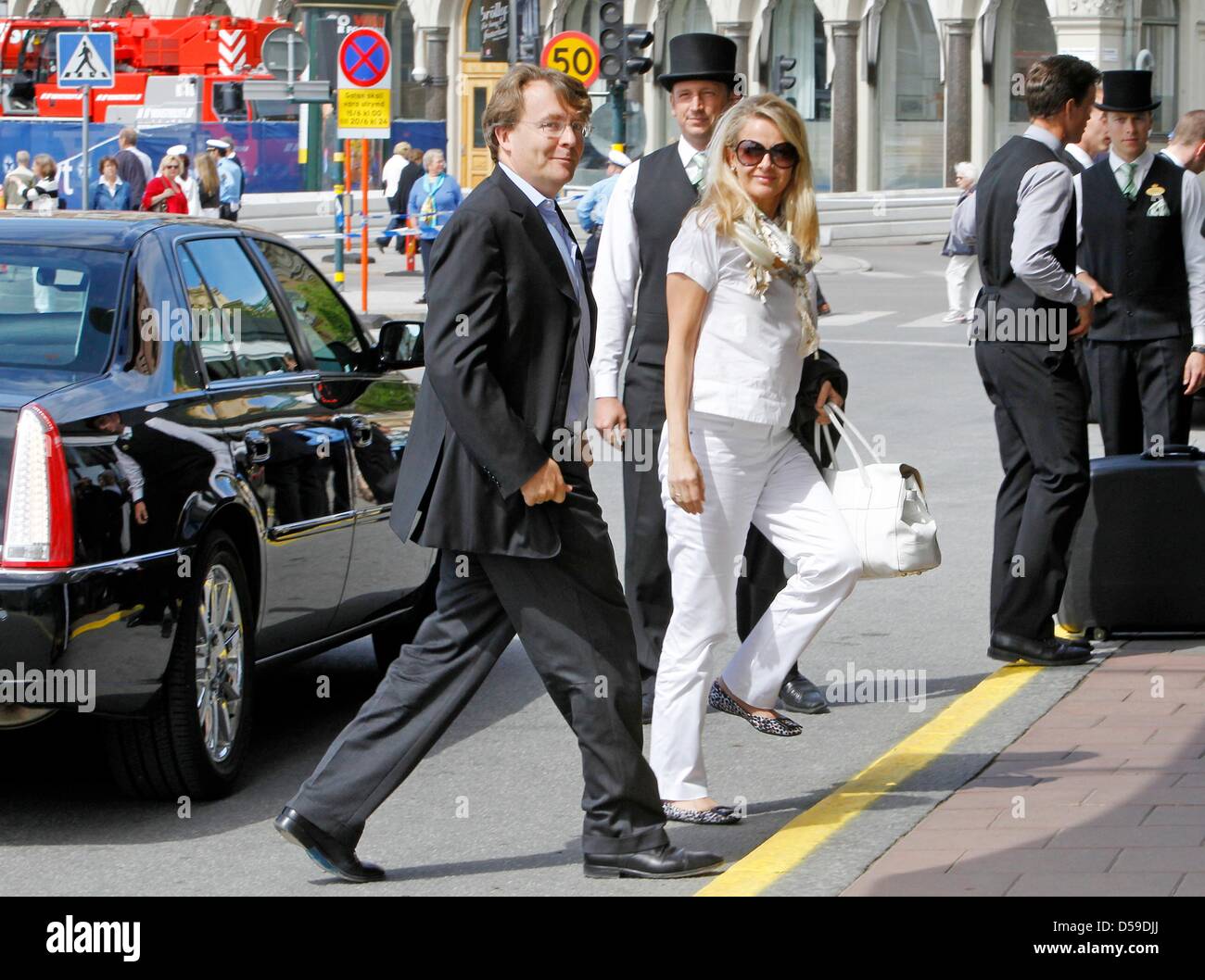 Prince Friso of the Netherlands and Princess Mabel of the Netherlands ...