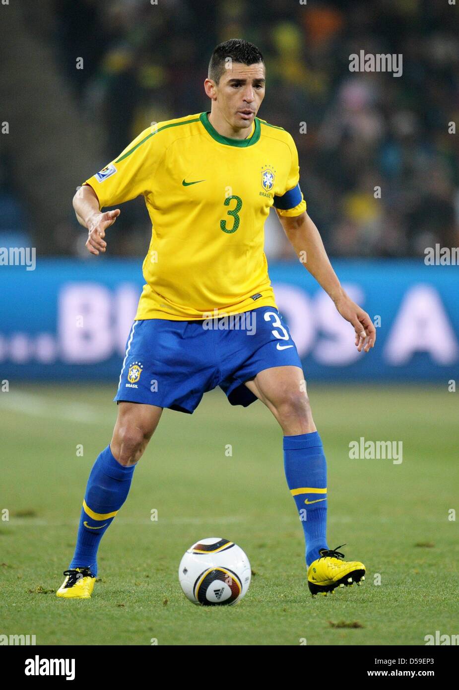 Lucio brazil fifa world cup 2010 hi-res stock photography and images ...
