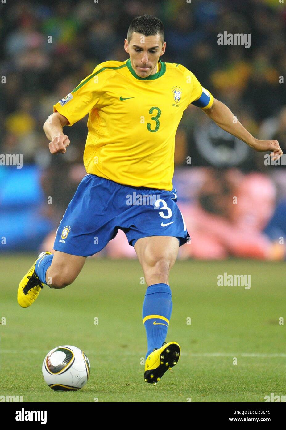 Lucio brazil fifa world cup 2010 hi-res stock photography and images ...