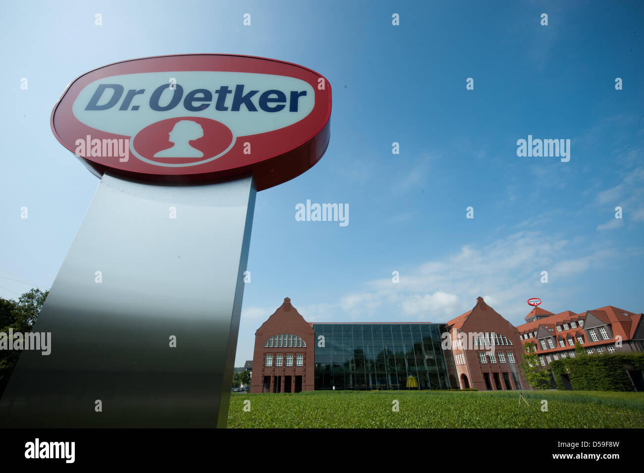 A corn field captured on the properties of the so-called 'Oetker World ...