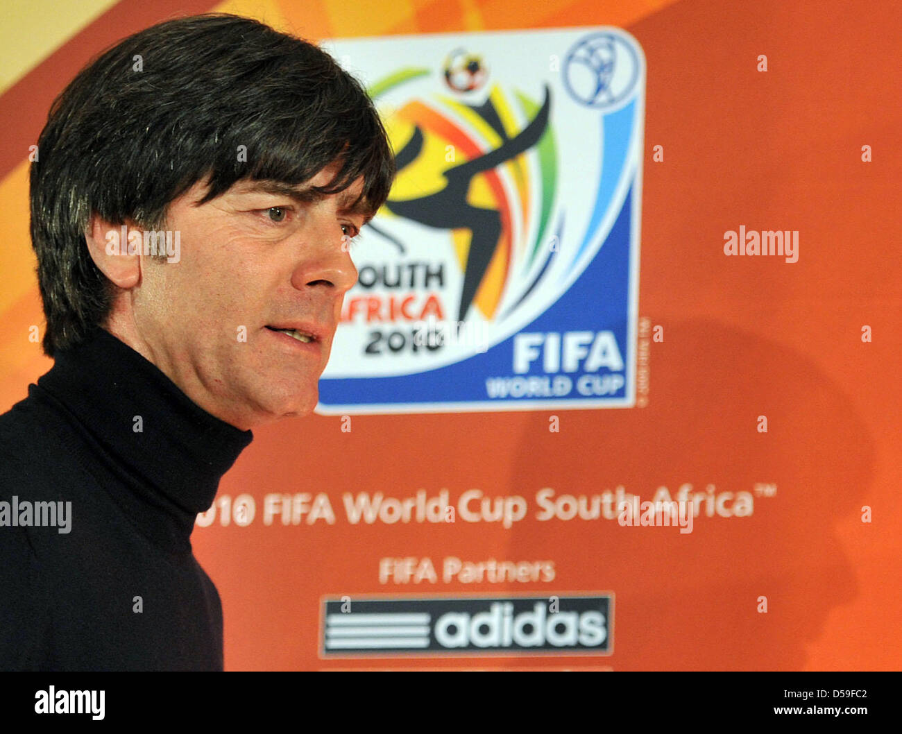 German coach Joachim Loew during a press conference of the German ...