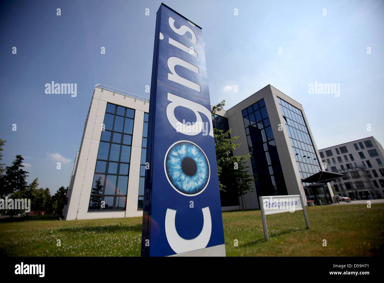 Exterior view on the headquarters of specialty chemicals company Cognis ...