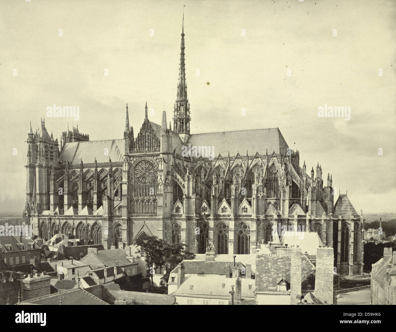 Stained glass windows amiens cathedral hi-res stock photography and ...