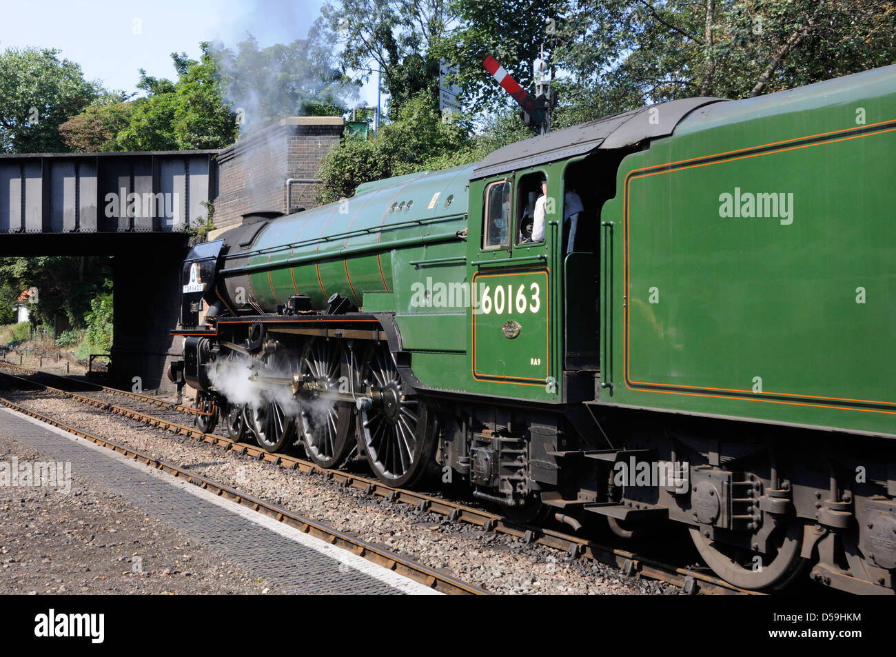 Tornado Steam Locomotive High Resolution Stock Photography and Images ...
