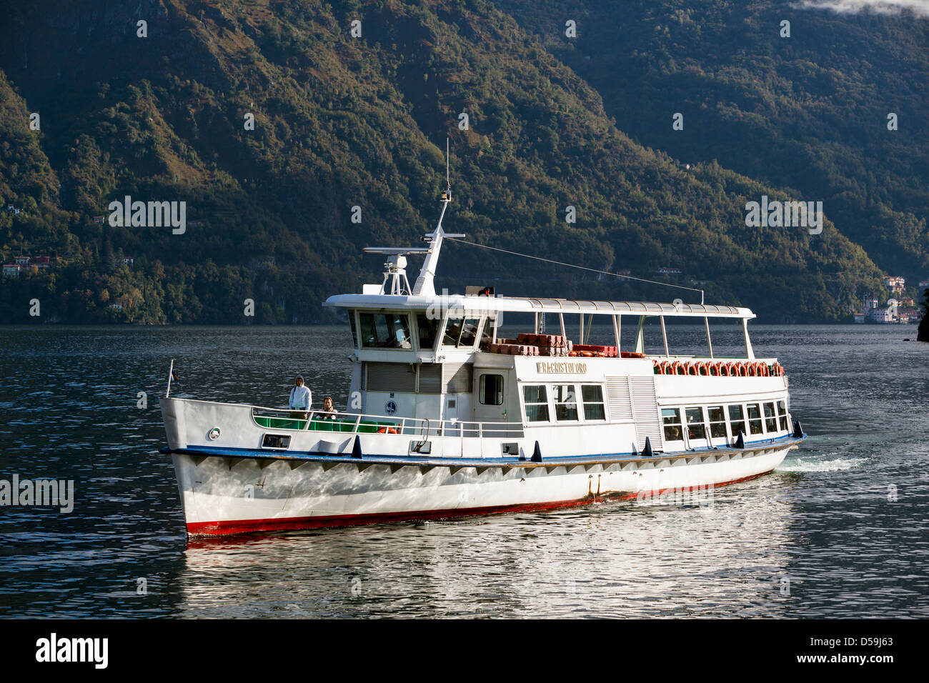 Passenger Ferry On Lake Como High Resolution Stock Photography and ...