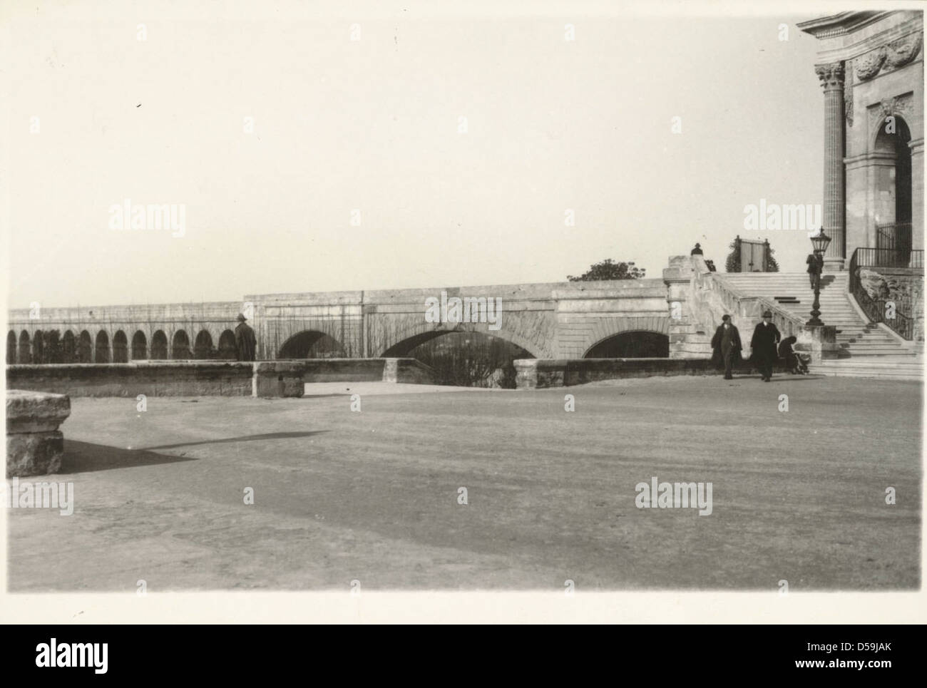 A photograph of Le Peyrou in Montpellier, France, featuring the ...