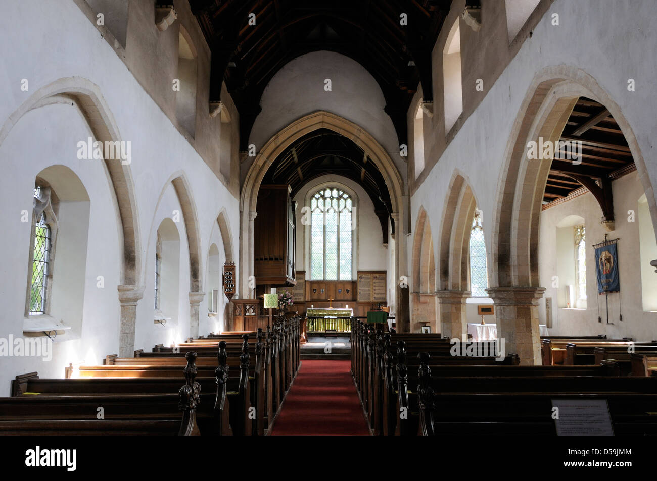 Medieval Parish Church Interior High Resolution Stock Photography and ...