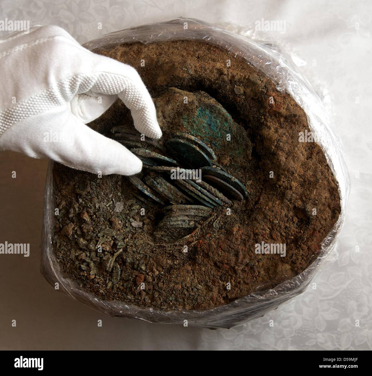 Coins deriving from the Thirty Years War (1618-1648) is presented in ...
