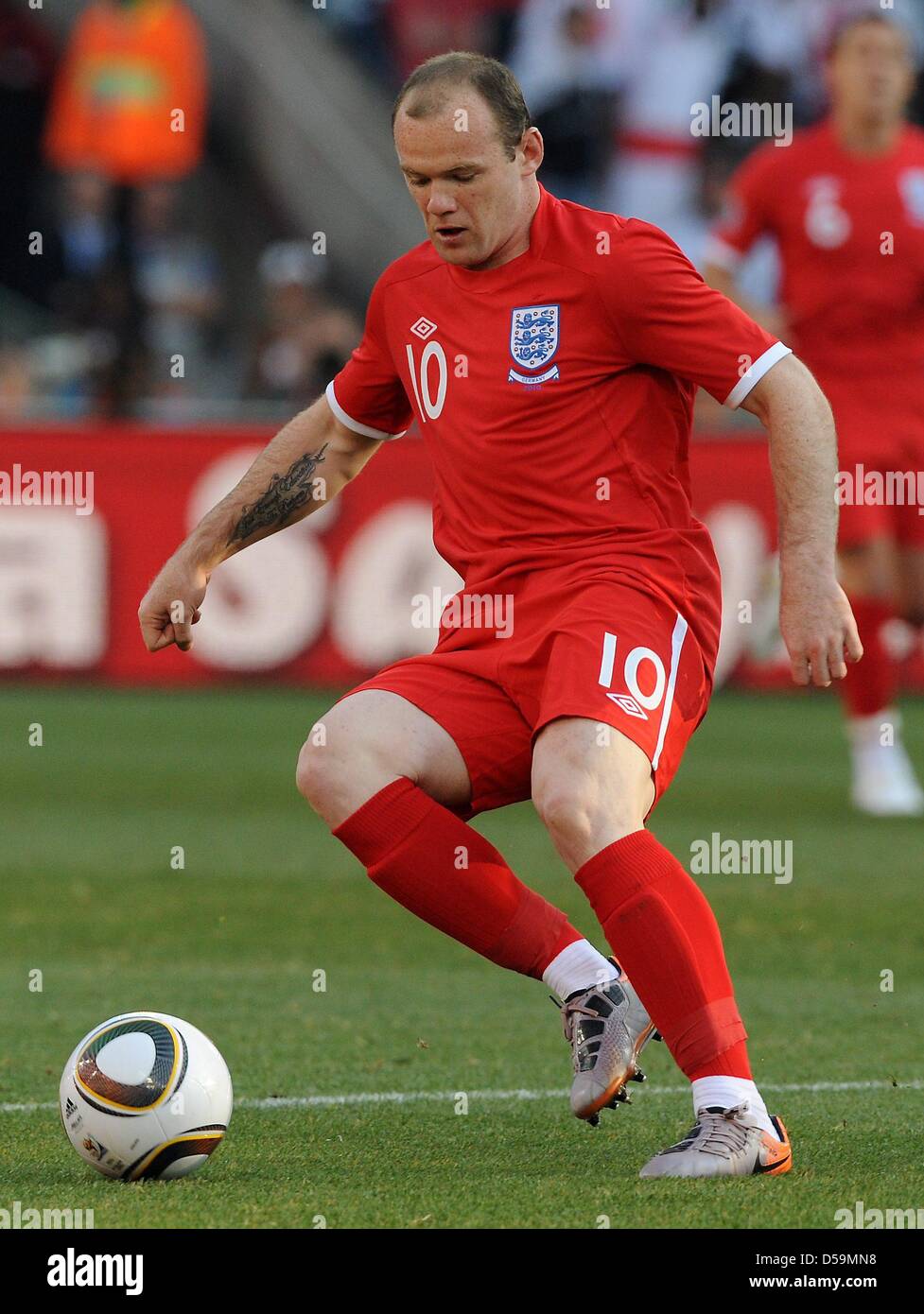 England's Wayne Rooney angry during the 2010 FIFA World Cup Round of ...