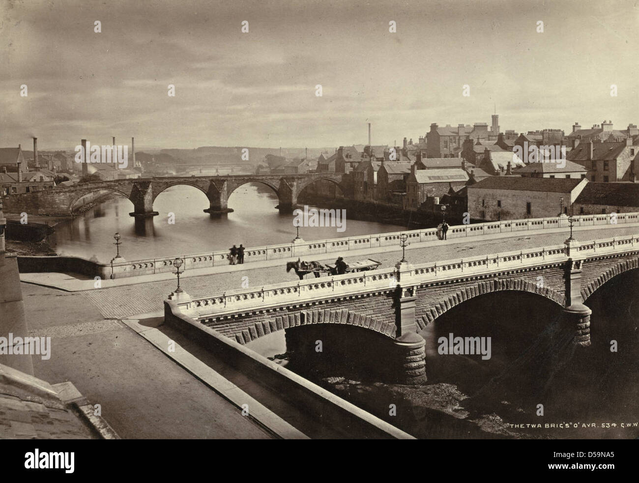 Ayr bridges hi-res stock photography and images - Alamy