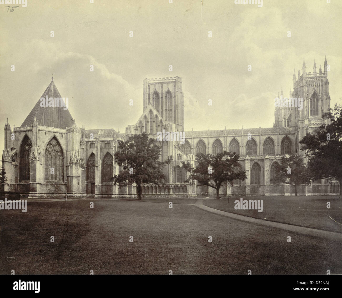 A photograph of York Minster in York, England, highlighting the ...