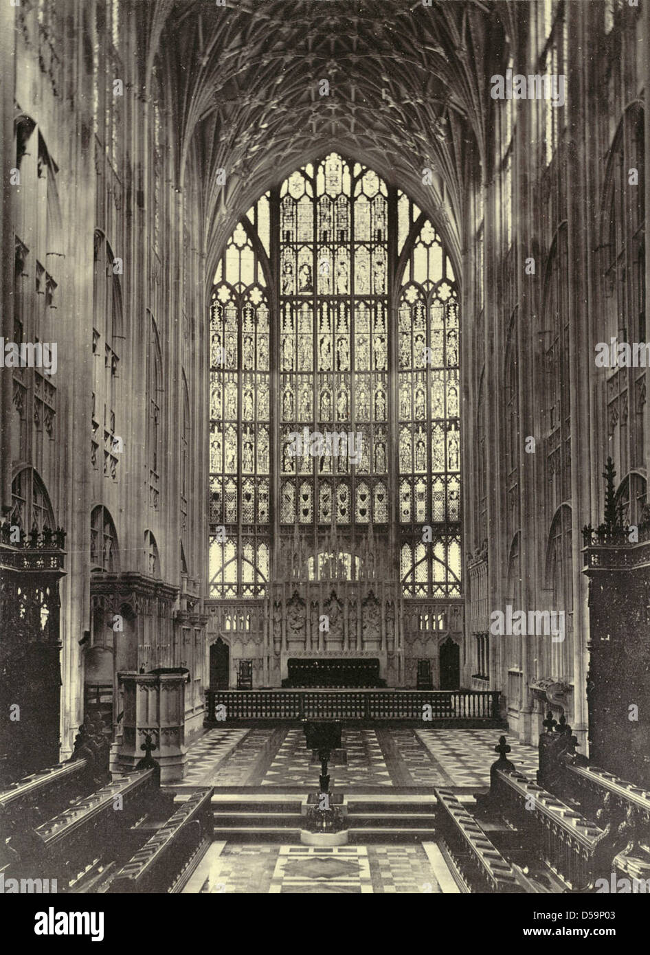 Gothic architecture gloucester cathedral hi-res stock photography and ...
