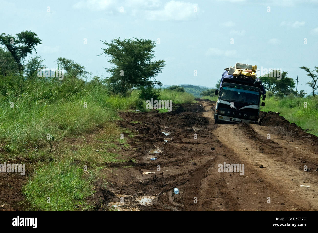 Uganda roads hi-res stock photography and images - Alamy