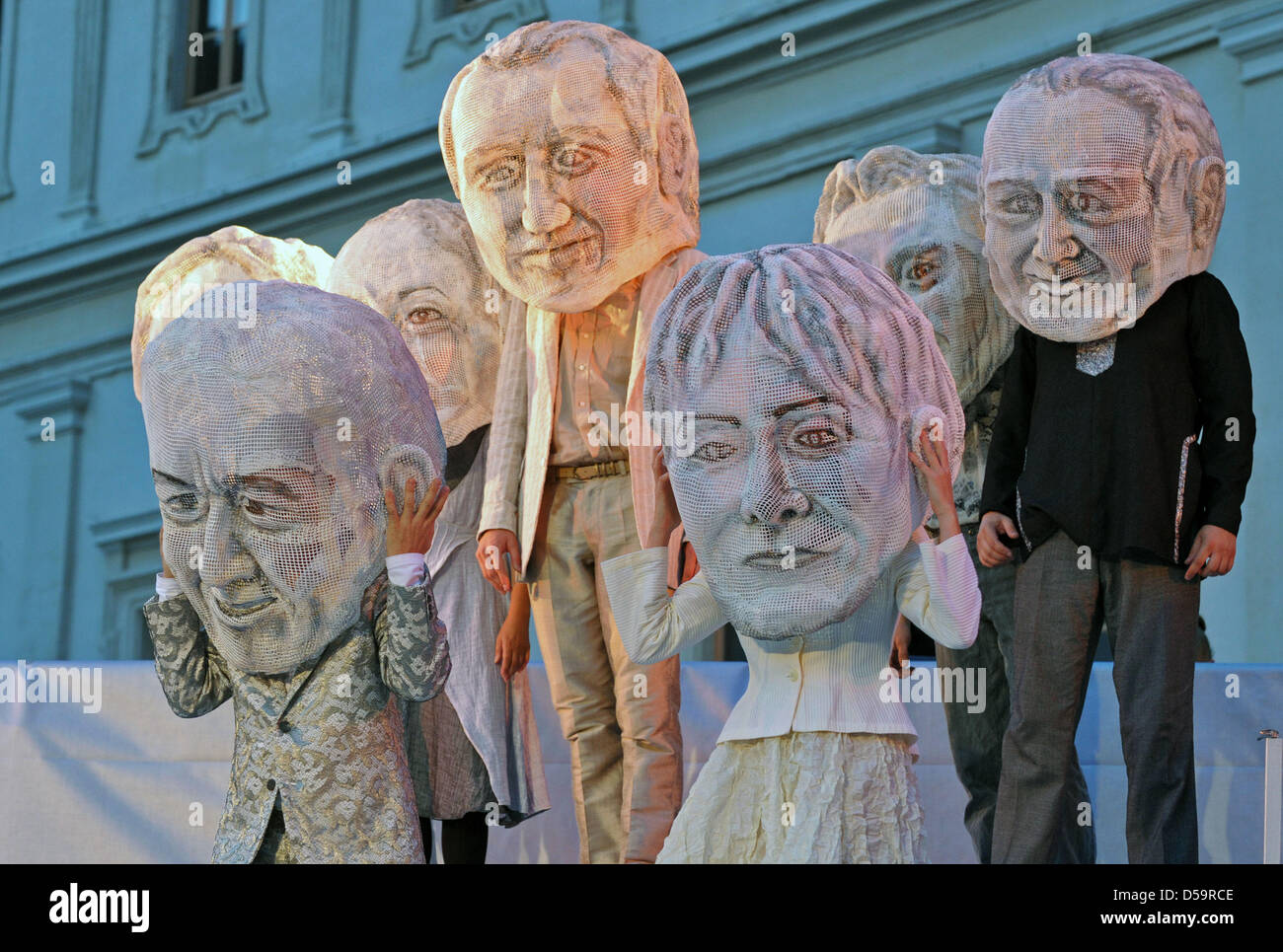 Actors rehears Shakespeare's 'Romeo and Juliet' in Weimar, Germany, 30 ...