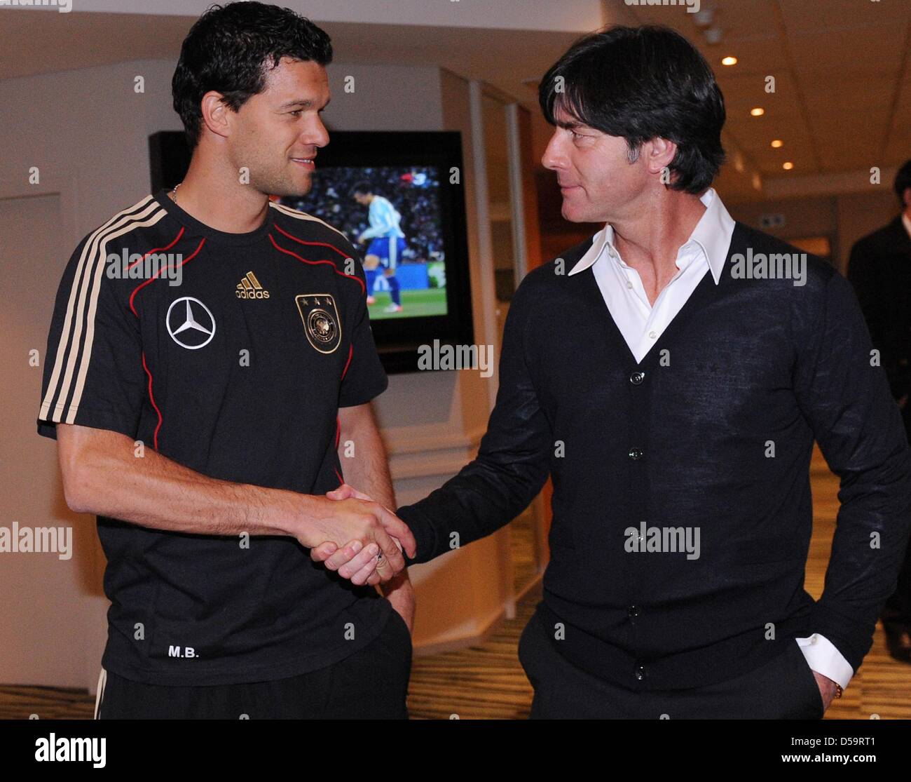 Michael ballack captain german national hi-res stock photography and ...