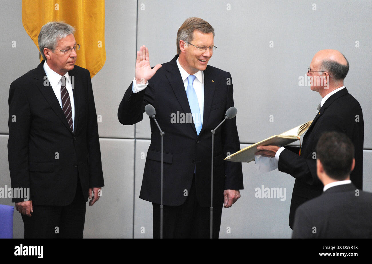 New President of Germany Christian Wulff (Christian Democratic Union ...