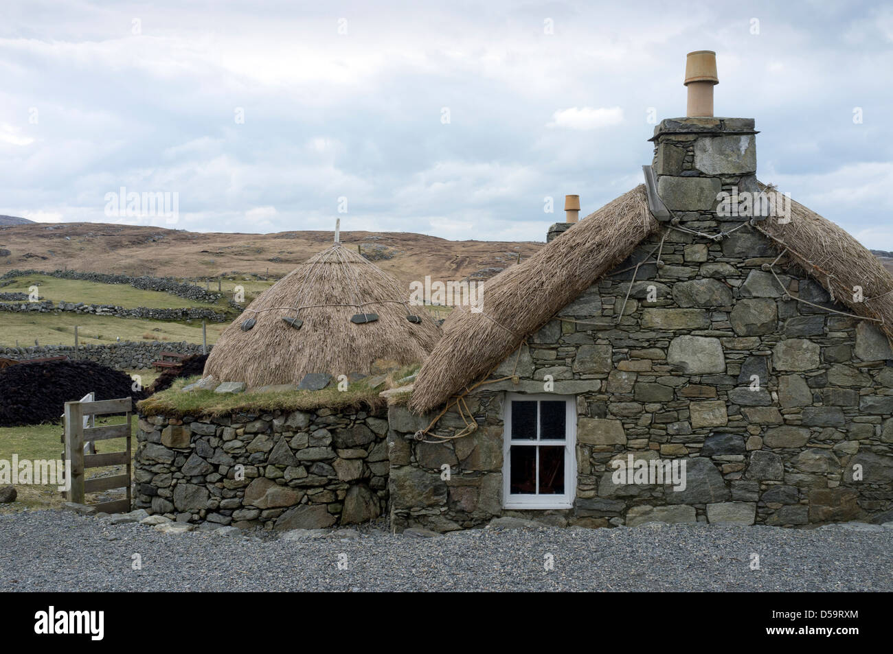 Carloway Gearrannan Blackhouse Village Isle of Lewis Western Isles ...