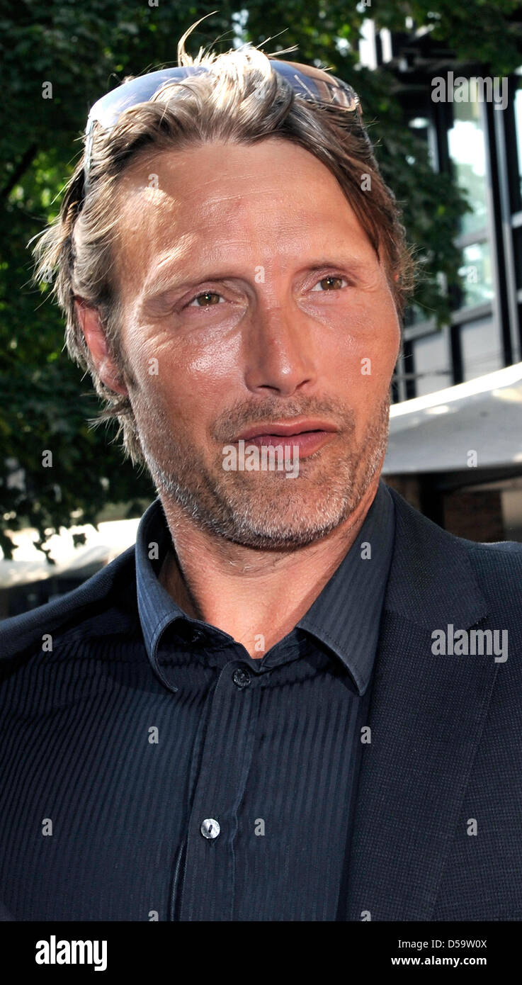 Danish actor Mads Mikkelsen arrives to attend the CineMerit Awards ...